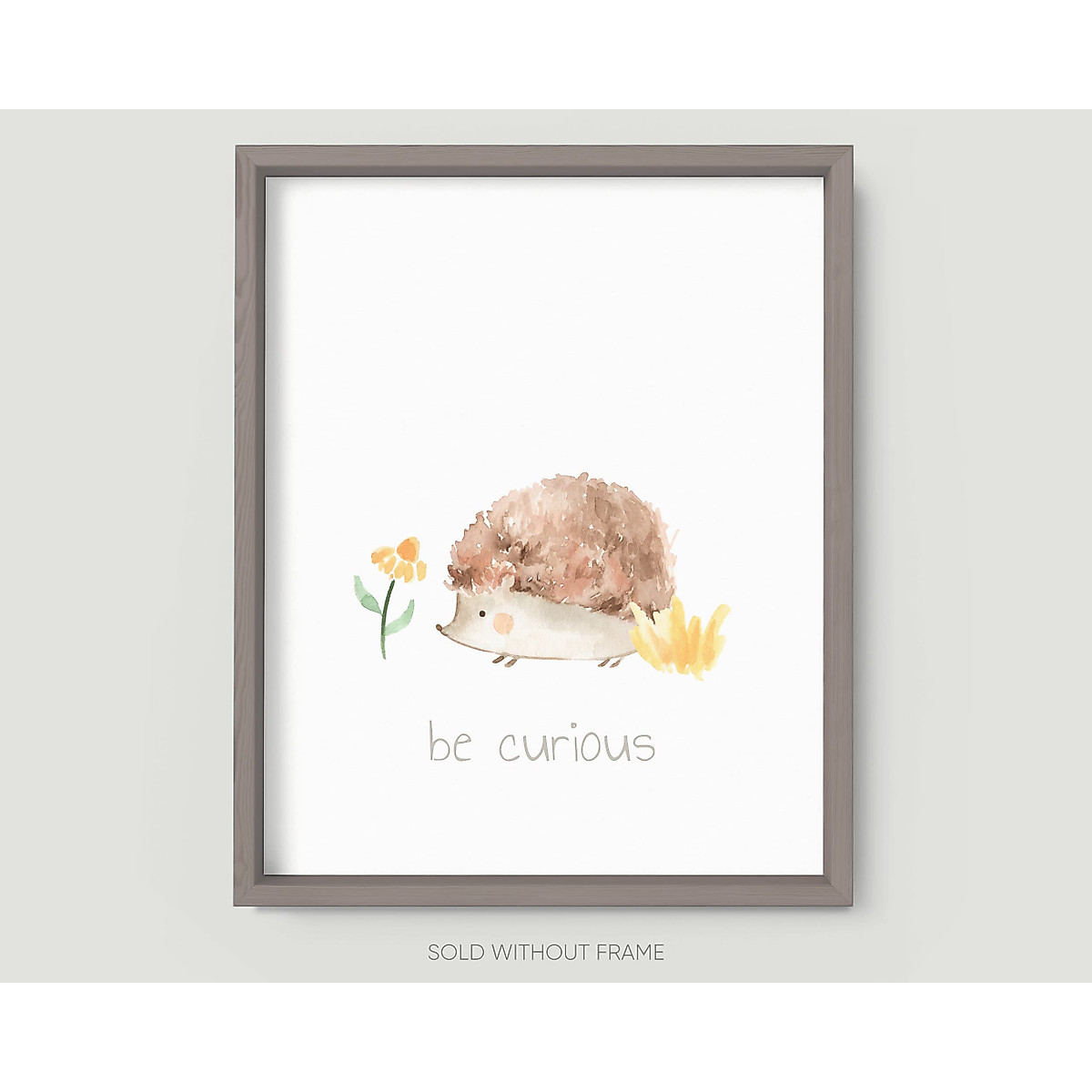 Woodland Baby Animals Nursery Wall Art Prints Room Decor - Set of 6 - Unframed (8 x 10 inches)