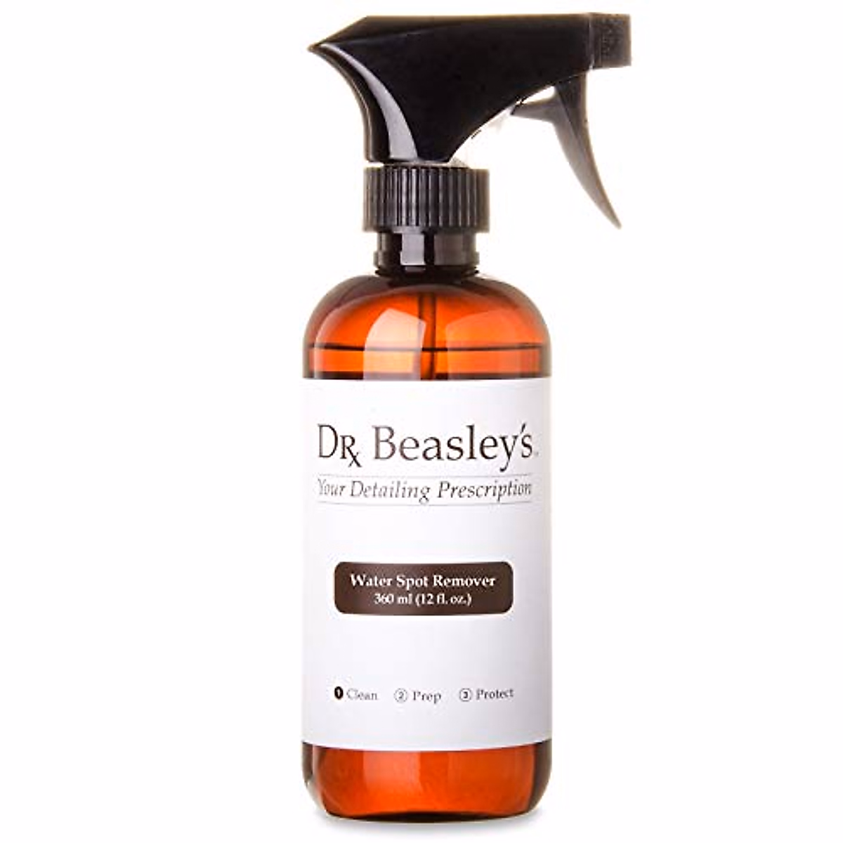 Dr. Beasley's Water Spot Remover - 12 oz, Dissolves Mineral Deposits, Quick-Removal Action, Prevents Stains and Etching On Vehicles