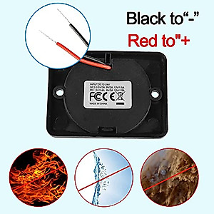 RV USB Outlet, 12 Volt USB Wall Outlet with 18W PD USB-C and Quick Charge 3.0 USB-A Charger Socket, Dual Port 12V-24V Quick Car Charger Panel Type C USB Car Charger Socket Power Outlet with Cap