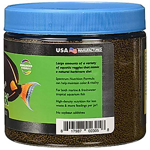 New Life Spectrum fish AlgaeMax Regular 300g (Naturox Series)
