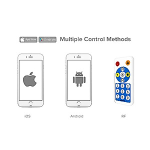 TOPXCDZ SP602E 4CH Output Bluetooth Pixel Led Controller DC5-24V Addressable with Remote WS2811/2815 LED Strip iOS Android Bluetooth App