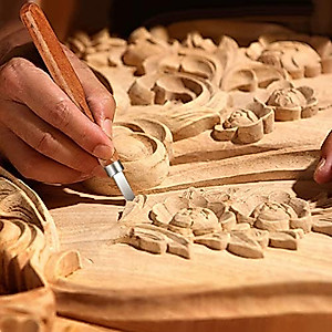 DDF iohEF Wood Carving Sharpener, 1000 Grit Whetstone with More Grooves Sharpening Stone for Woodworking, Wood Carving Tools, Chisels and Gouges