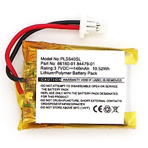 84479-01 Battery Replacement for Plantronics CS540 84479-01 86180-01 CS540A Savi CS540 Savi CS540A Wireless Headsets