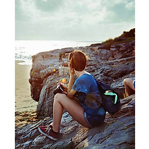 Fking Tumbler Handle for Yeti 30 oz Rambler Cup, Reaplacment Holder Grip for Rtic Mug, Sic, Ozark Trail and more Tumbler Mugs, BPA FREE (Aqua)