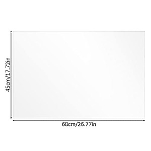 Caneem Transparent Oil Proof Wall Stickers Kitchen Wall Protector Waterproof and Heatresistant Selfadhesive Wall Stickers for Kitchen and Dining Table 26771772in