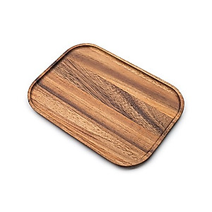 Ironwood Gourmet Small Steak Board, 7.5 x 10.5 x 0.5 inches, Brown
