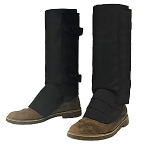 Snake Guardz Crackshot Protective Shin Guardz (Black, XX-Large)