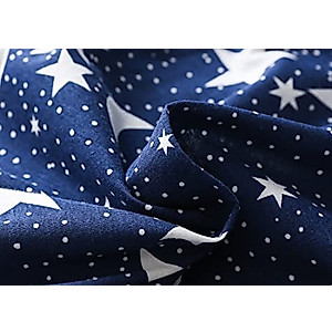 PNAEONG Women Cotton Sleepwear Short Sets Tank&Short Pajamas Sets XTSY208-S Deep Night-XL