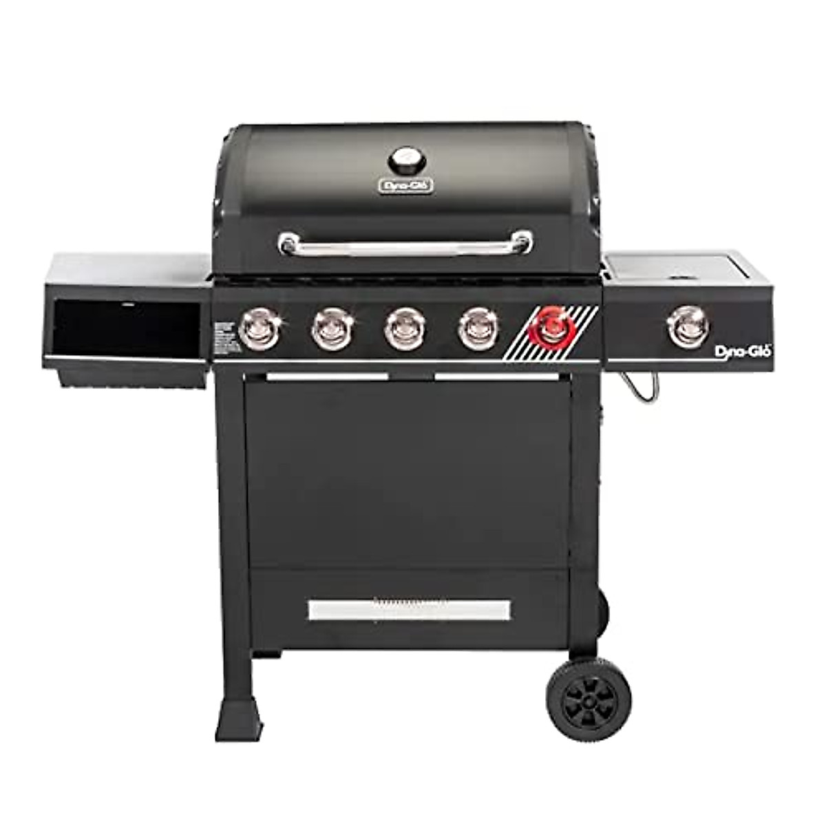 BBQration Replacement Kit for Dyna-Glo 5-Burner Gas Grill DGH474CRP DGH474CRP-D DGH483CRP DGH483CRP-D DGH485CRP DGH485CRP-D, Heat Plate and Burner Kit for Dyna Glo 5 Burner Grill