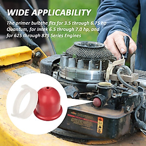 Mudder 4 Pieces 694395 Primer Bulb for Briggs and Stratton Lawn Mower Replacement for 5085 5085H 5085K