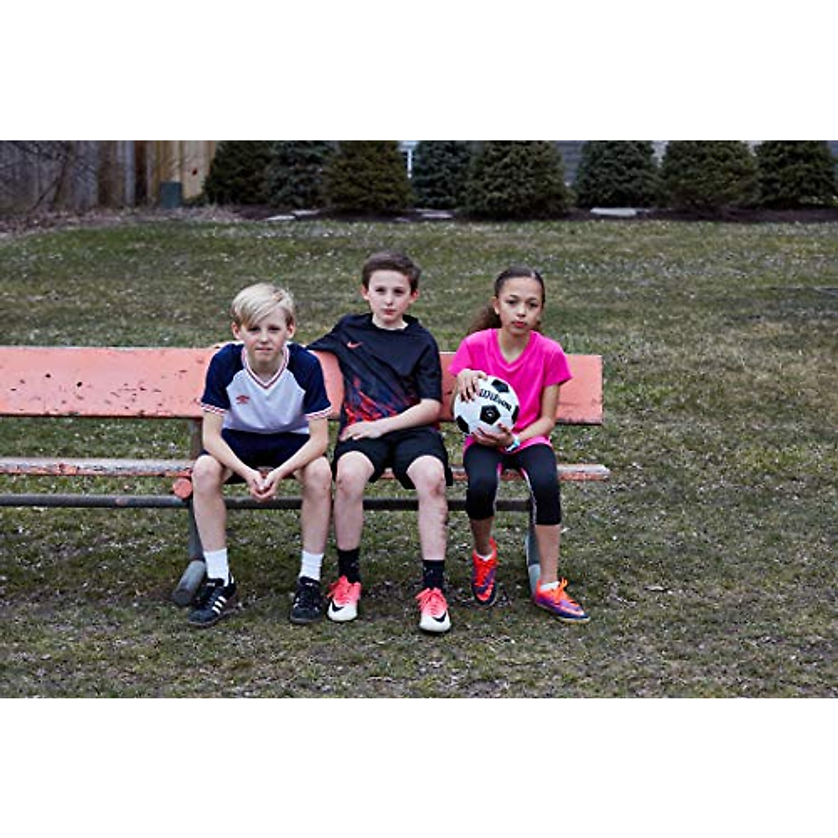 WILSON Traditional Soccer Ball - Size 5, Black/White