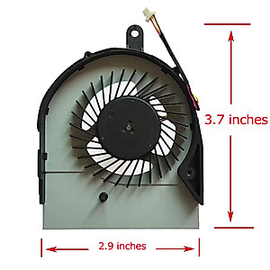 New Laptop CPU Cooling Fan Cooler for Dell Inspiron 5458 5459 5555 5558 5559 5755 5758 Vostro 3458 3558