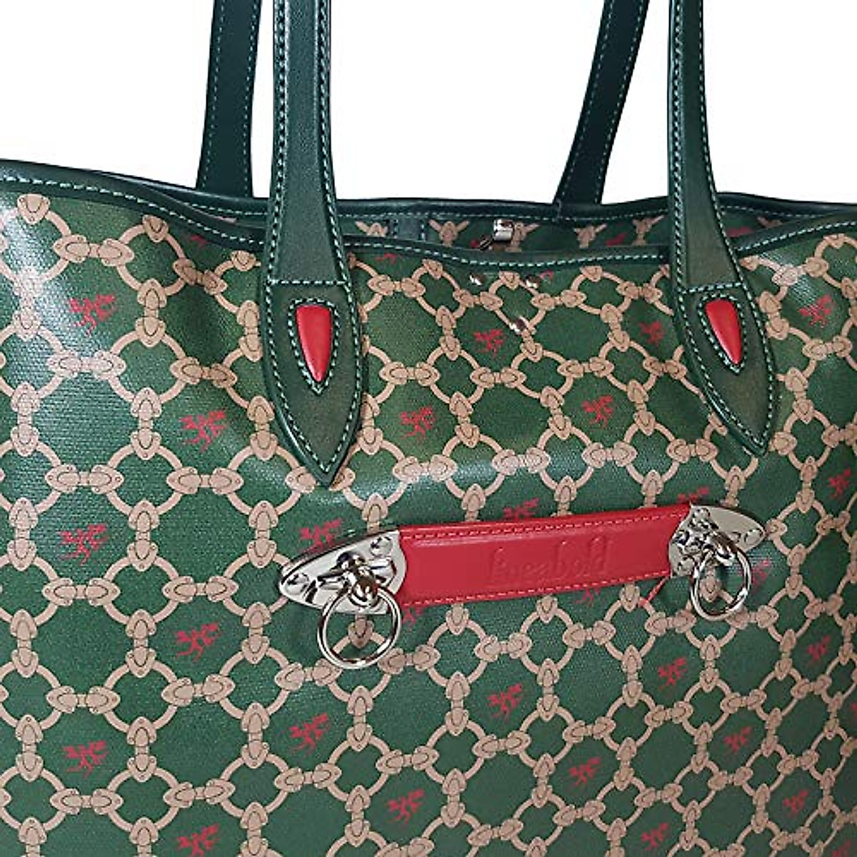 Piero Guidi Medium Tote Bag, Green (Verde)
