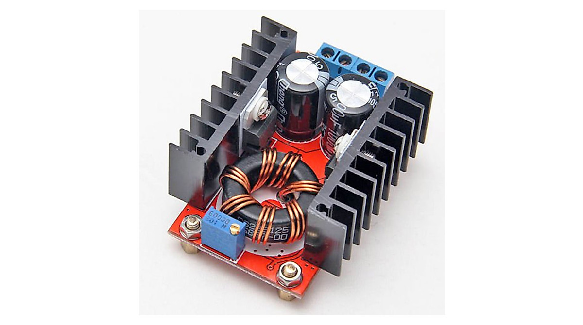Gowoops 2PCS 150W Boost Converter Module for Adjustable Power