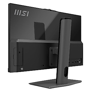 MSI Modern AM242TP AIO Desktop, 23.8" FHD Touchscreen, Intel Core i7-1165G7, 16GB Memory (Dual-CHL), 512GB SSD, WiFi 6, BT 5.1, FHD Webcam, Black, Windows 11 Home (11M-872US)