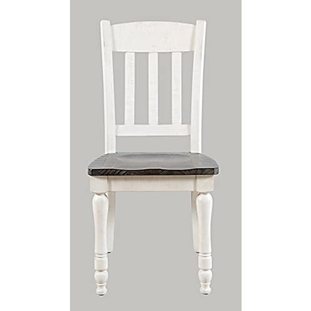 Madison County Reclaimed Pine Slatback Farmhouse Dining Chair (Set of 2)