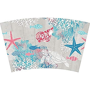 Tervis Ocean Life Dive Made in USA Double Walled Insulated Tumbler Cup Keeps Drinks Cold & Hot, 16oz Classic, Ocean Life Dive