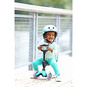 Micro - Mini 3-in-1 Deluxe Scooter - Aqua (MMD011)