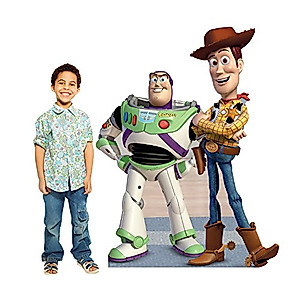 Cardboard People Buzz & Woody Life Size Cardboard Cutout Standup - Disney Pixar's Toy Story