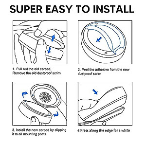 Beats Solo 3 Wireless Ear Pads Replacement, BUTIAO Protein Leather Memory Foam Headphone Earpads Ear Cushion Pad for Beats by Dre Solo 3 Wireless & Solo 2 Wireless Over Ear Headsets (Black Floral)