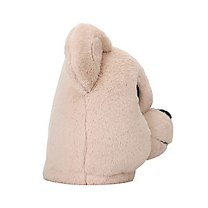 NQBRNG Cute Teddy Bear Plush Halloween Party Head Mask Mascot Costume