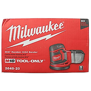 Milwaukee Electric Tools 2648-20 M18 Random Orbit Sander