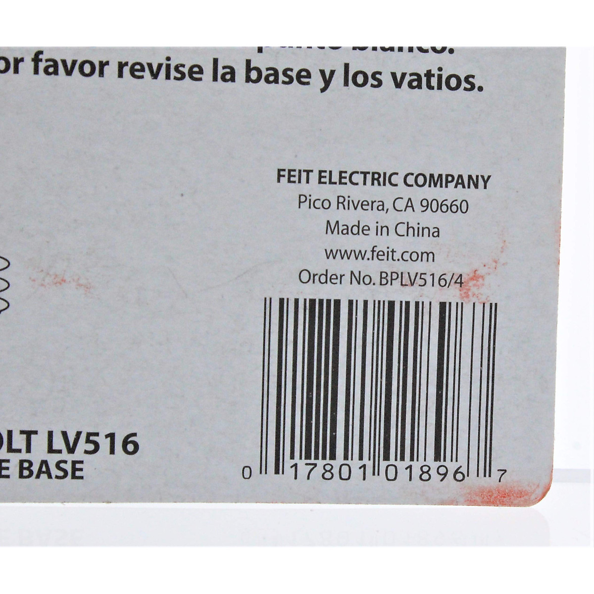 Feit Electric BPLV516/4 4-Watt Incandescent T5 Bulb