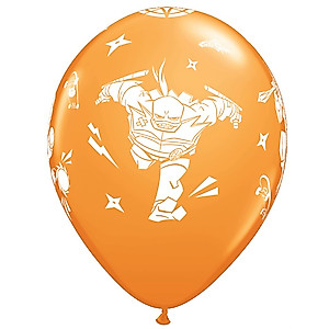 Anagram TMNT Birthday Party Supplies Cubez and Pizza Balloon Bouquet Decorations