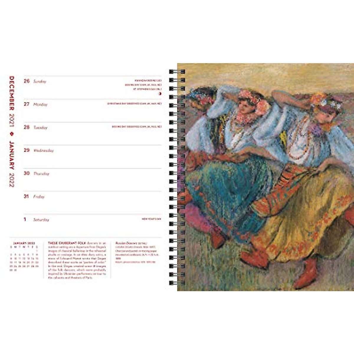 Impressionist Escapes 2021 Engagement Book