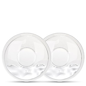 Breast Milk Collector, 2pcs Breast Shells, Easy to Wear and BPA-Free Breast Shlle Milk Collector, Protect Nipples with Milk Collection Cups, Reusable, Substitute Breast Pads, Collect Milk Leak(2 in 1)