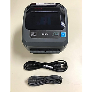 ZEBRA ZP 450 Label Thermal Bar Code Printer ZP450-0501-0006A (Renewed)