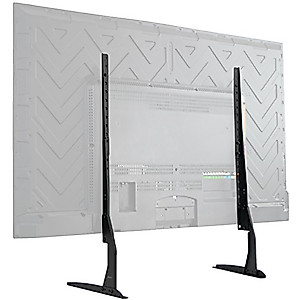VIVO Universal Tabletop TV Stand for 22 to 65 inch LCD Flat Screens | VESA Mount with Hardware Included