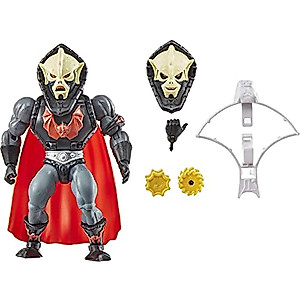 Masters of the Universe Origins Buzz Saw Hordak Deluxe Action Figure, 5.5-in Battle Figure for Storytelling Play and Display, Gift for 6 to 10-Year-Olds and Adult Collectors,GYY32