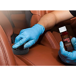 4 Pack Close Pore Sponge Applicators good for just about any application of Leather/Vinyl Couches, Chairs, Shoes, Boots, Jackets, Car Seats ect.