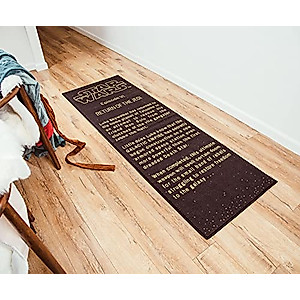 Star Wars: Return of the Jedi Title Crawl Printed Area Rug | Indoor Floor Mat, Accent Rugs For Living Room and Bedroom, Home Decor For Kids Playroom | Movie Gifts And Collectibles | 27 x 77 Inches