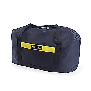 Nautica Pathfinder 2pc Softside Luggage Set, Navy/Yellow