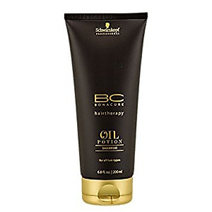 Schwarzkopf Professional Bonacure BC Oil Miracle Potion Shampoo, 6.8 oz/200 ml Hair Shine Shampoo