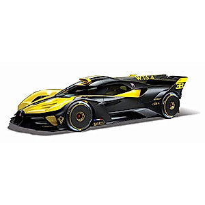 Bburago B18-11047Y 1:18 Bugatti Bolide Yellow, Assorted Colours