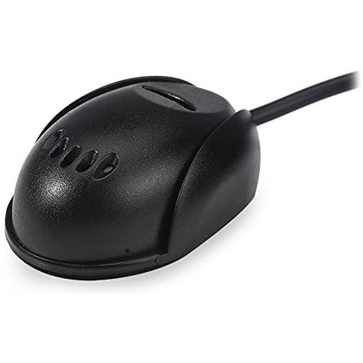 MICMXMO Car Microphone 2.5mm External Assembly Mic for Car Vehicle Head Unit Enabled Audio Stereo Radio Receiver GPS DVD, 3m Cable, Plug and Play