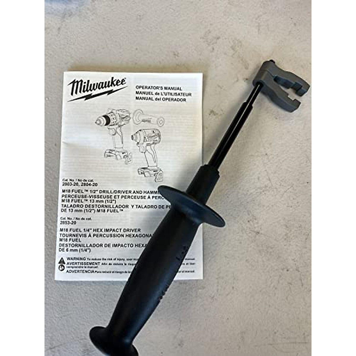 Milwaukee Handle For Fuel Hammer Drill (2804-20 Or 2803-20)