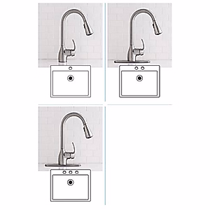 Moen CA87011SRS Single Handle Kitchen Faucet with Pullout Spray from the Kleo Collection, Spot Resist Stainless