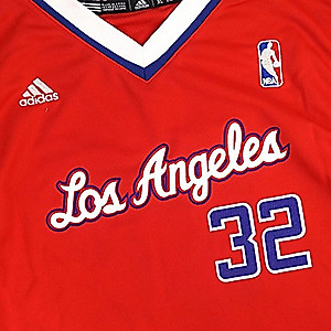adidas Blake Griffin Los Angeles Clippers NBA Red Official Away Road Replica Basketball Jersey for Youth (XL)
