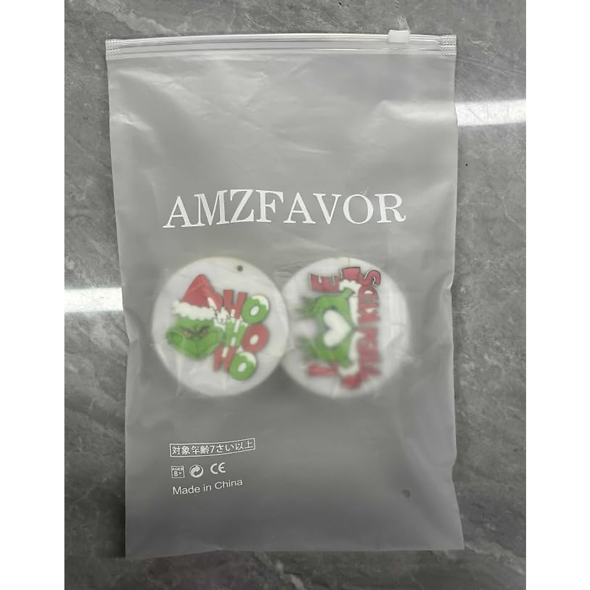 AMZFAVOR 10Pcs Christmas Tree Ornaments Set - 2023 Funny Christmas Decorations Wood Hanging Tree Ornaments for Christmas Holiday Tree Home Decoration