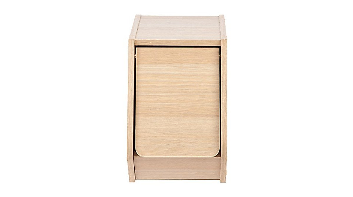 IRIS USA Narrow Modular Storage Box - Space Saving & Easy Assembly