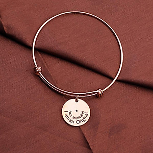 Anlive Hamilton Musical Necklace Aaron Burr Necklace Musical Lover Gift (Hamilton Musical Rose Gold Bracelet)