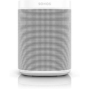 Sonos One (Gen 2) - Voice Controlled Smart Speaker with Amazon Alexa Built-In - White (Renewed)