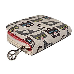 bungalow 360 Billfold Vegan Wallet (Cat)