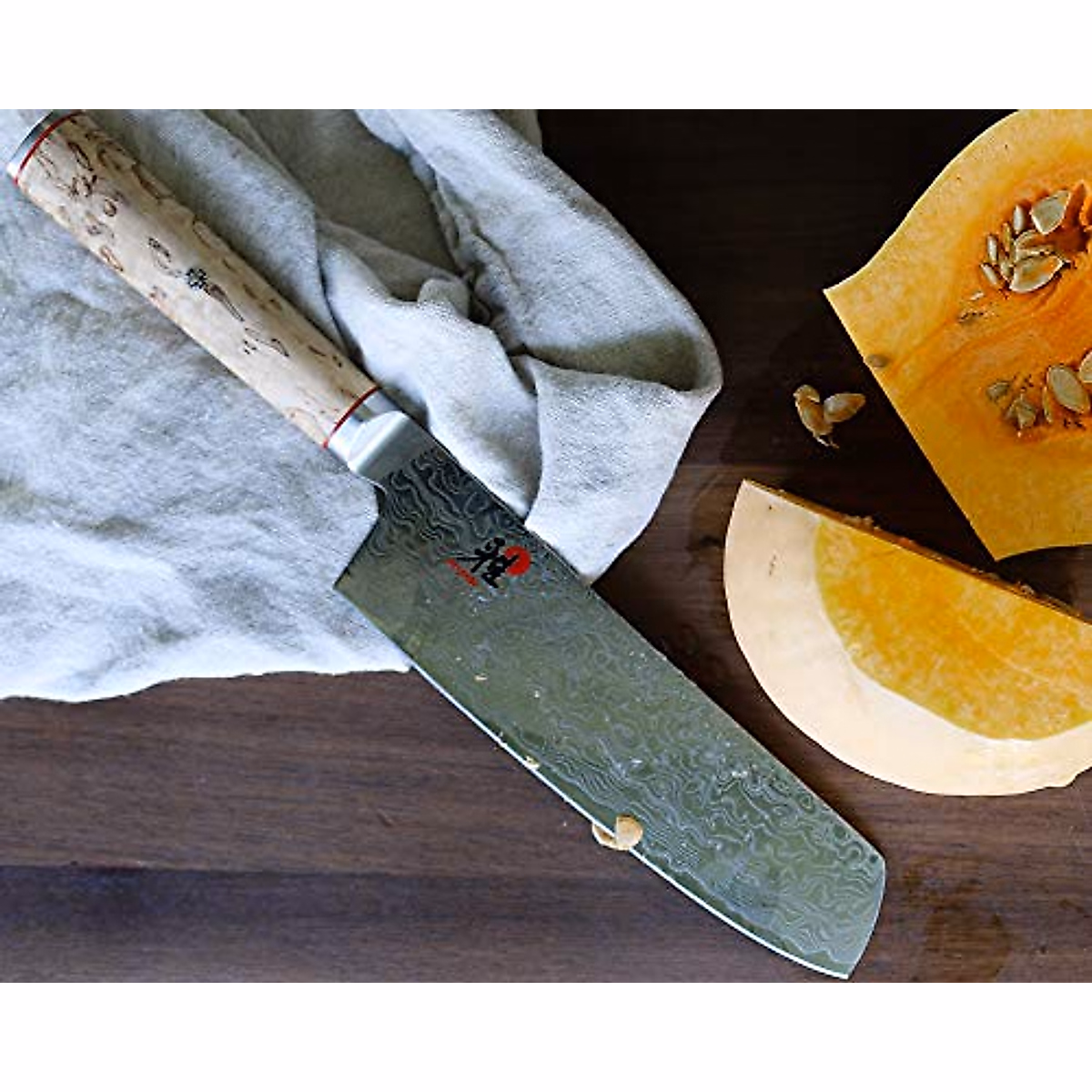 Miyabi Birchwood Sg2 6.5" Nakiri Knife, 1 Lb