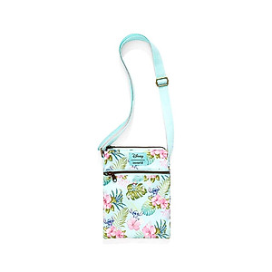 Loungefly Disney Lilo & Stitch Floral Passport Crossbody Bag