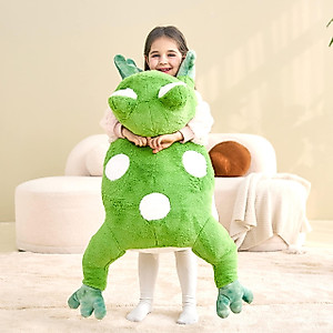 IKASA Giant Frog Stuffed Animal Plush Toy, 30" Large Frogs Cute Plushie Toys for Kids Girls Boys